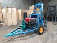 China Home Hydraulic Water Well Drilling Machine  With  Diesel  Engine for sale