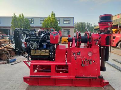 China XY-2B Hydraulic Borehole Drilling Machine - 600m Depth, 300mm Diameter, Portable Core Drilling Rig for sale