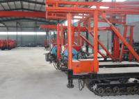 China Hydraulic Rotary Drilling Rig 130m Depth Mining Core Drilling Machine 260mm Hole for sale