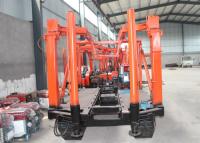 China Track Mounted DTH Drilling Machine XY-1 Crawler Type 100m Depth 110mm Hole for sale