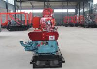 China Small Hydraulic Well Drilling Rig 180m Depth One Man Water Well Drilling Rig for Railways for sale
