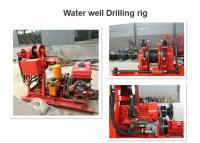China High Speed Core Drill Rig 100-180m Drilling Depth With Hydraulic Feeding for sale