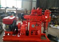 China 220V / 380V Water Well Drilling Equipment , 180m Core Drilling Machine For Mining for sale