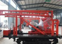 China Crawler Mounted Mobile Borehole Drilling Machine XY-1A 160m Depth CE Certified for sale