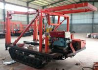 China Easy Operation Crawler Mounted Drill Rig For Geological Coring Free Maintenance for sale