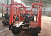 China XY-200 Hydraulic Crawler Drill Rig 200m Depth 1500N·m Torque CE Certified for Stone Bore Holes for sale