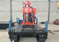 China Crawler Mounted Mobile Water Well Drilling Rig XY-200 200ft Depth Portable Borehole Machine for sale