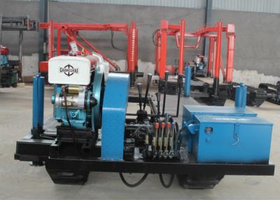 China Crawler Mounted Full Hydraulic Drill Rig GK-200 for Engineering Exploration 1.5T Winch for sale