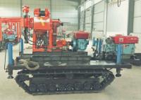 China Crawler Mounted Geological Drilling Rig Machine Diesel Power Type For Stone Borehole for sale