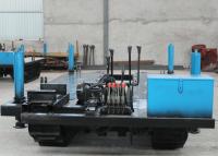 China Crawler Mounted Geological Drilling Rig Machine Diesel Power Type For Stone Borehole for sale