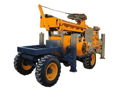 China ST200 Trailer Type 105-305mm Water Well Drilling Rig Equipment for sale
