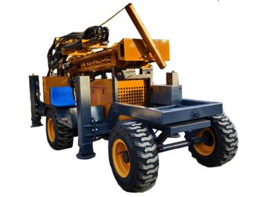 China 65KW Diesel Engine Water Well Drilling Rig 200m Depth 105-305mm for Agriculture Geothermal for sale