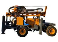 China Borewell Tractor Mounted Rotary Hydraulic Water Well Drilling Machine for sale