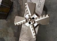 China 4-Wing PDC Drag Bit 75mm-600mm with Carbide Inserts for Sandstone Rock Drilling for sale