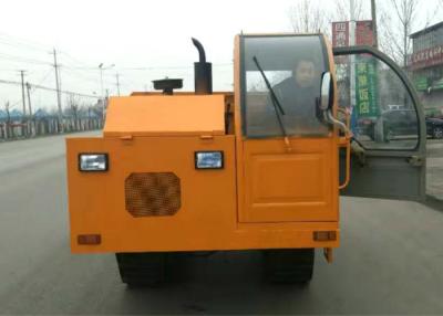 China 1-10 Ton Hydraulic Mini Dumper Small Crawler Dump Truck with Enclosed Cab 90KW for sale