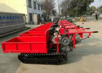 China 1MT Loading Capacity Crawler Mini Transporter with Electric Start and 35° Slope Angle for Farming for sale