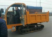 China WEA-3T Rubber Track Carrier Self-Loading Mini Dumper 4T Loading Capacity 76KW Power for Agriculture for sale