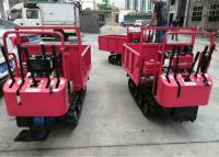 China 4T Crawler Mini Dumper 60KW 82HP Rubber Track Transporter for Farm Mining for sale
