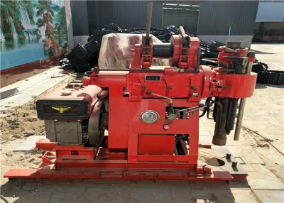 China Hydraulic Rotary Drilling Rig 130m Depth Mining Core Drilling Machine 260mm Hole for sale