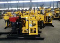 China 200m Deep Hydraulic Borehole Drilling Machine 75-300mm Diesel Engine for Water Well for sale