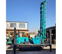 China Diesel Engine 91kw Water Well Driling Rig Hydraulic Track Walking for sale