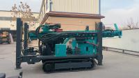 China ST 350 Trailer Water Well Drilling Rig 200-350m Depth 91KW Engine for sale