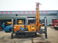China ST 180 Pneumatic Drilling Rig 180m Depth Crawler Mounted for Water Well Drilling for sale