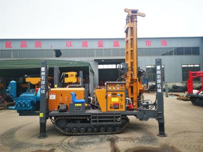 China ST 180 Pneumatic Drilling Rig 180m Depth Crawler Mounted for Water Well Drilling for sale