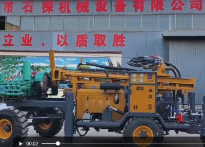 China With Air Compressor Pneumatic Drilling Rig ST 200 For Rocky Layer Blasting Borehole for sale