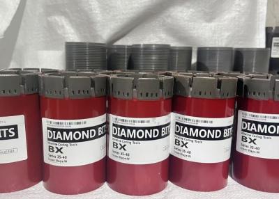China NX BX Impregnated Diamond Core Drill Bit 75mm & 60mm for Geological Exploration and Mining for sale