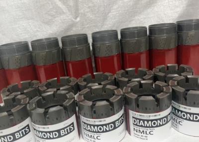 China BX 60mm & NX 75mm Diamond Core Drill Bits for African Mining - Up to 300m Depth, 400-800 RPM for sale