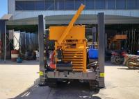 China Pneumatic Crawler Water Well Drilling Rig 180m Depth 140-254mm Borehole for sale