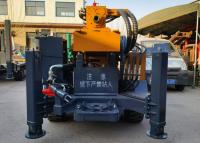 China Africa ST260 Tire Type Drill Rig With Mud Pump / Air Compressor for sale