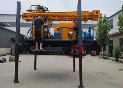 China Heavy Machine For Drilling Water Well With Mud Pump / Air Compressor for sale