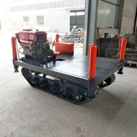 China Rubber Crawler Track Undercarriage For Construction Works Powered By Diesel Engine for sale