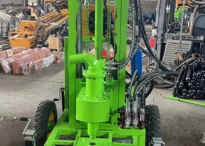 China Mini Borewell Water Drilling Rig With 18 HP Engine For Personal Farming for sale