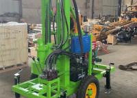 China Mini Borewell Water Drilling Rig With 18 HP Engine For Personal Farming for sale