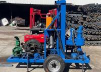 China ST-150 Water Well Drilling Rig 100-200m Depth Mud Pump Hydraulic Drilling Machine for sale