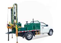China Geological Exploration Borewell Drilling Truck Easy Moving for sale