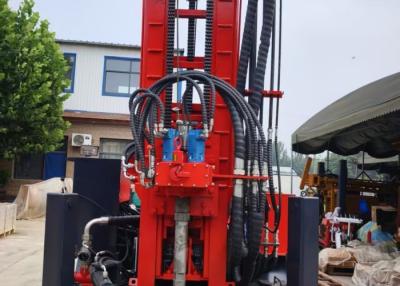 China Diesel Engine Crawler Drilling Rig 260m Depth 8.9T for Water Well Irrigation Boreholes for sale