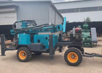 China Crawler Mounted DTH Drilling Rig 300m Depth Pneumatic Diesel Powered 8.9T for sale