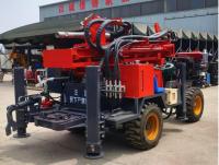 China ST-300 8T Crawler Mounted Water Well Drilling Rig 100-300M Depth DTH Mud Drilling for sale