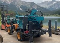China ST 200 Pneumatic Water Well Drilling Rig 200m Depth 10 Inch Borehole Diesel Powered Crawler Mounted for sale