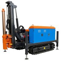China 180m Pneumatic Drilling Rig 7500Nm Torque Water Borewell Drilling Machine for Rocky Layers for sale