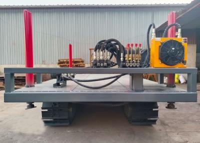 China Lightweight Low-Vibration Rubber Crawler Chassis For Forestry Machinery & Small-Scale Mining Equipment for sale