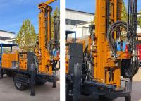 China 65KW Four Wheel Drive Water Well Drill Rig 200m Depth 300mm Diameter for sale
