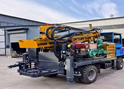 China 65KW Four Wheel Drive Water Well Drill Rig 200m Depth 300mm Diameter for sale
