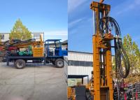 China 200m Deep Tire Water Well Drilling Rig With 300mm Diameter for sale