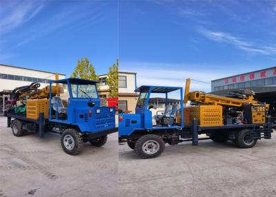 China ST200 4WD Truck Mounted Water Well Drilling Rig 200m Depth 65KW Engine for sale