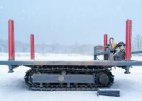 China 3 MT Crawler Track Undercarriage for Water Well Drilling Rig Diesel Engine Steel Rubber Track for sale